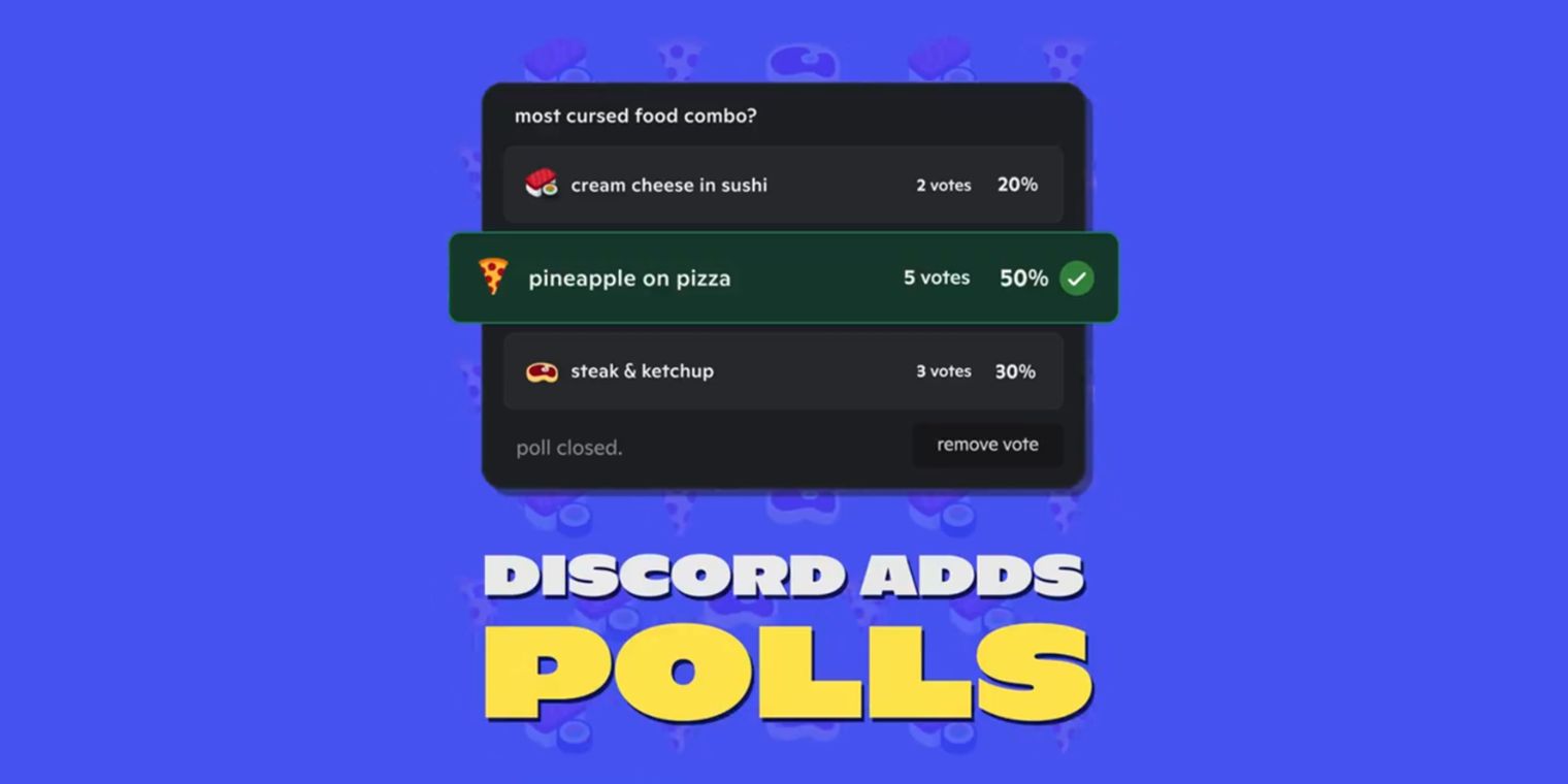 Discord launches new in-app poll creation feature with up to 10 answer ...