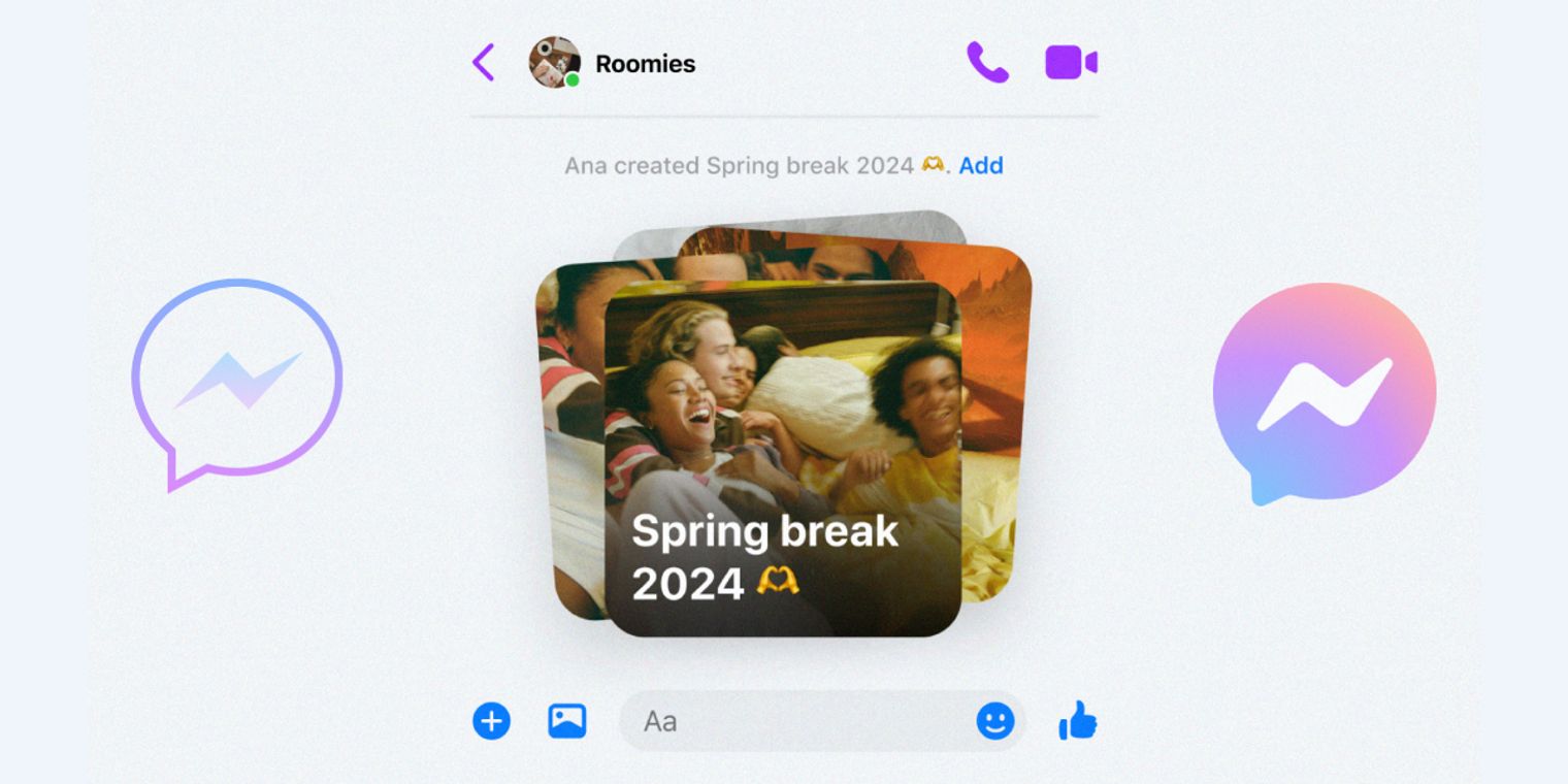 Facebook Messenger now supports HD photos, shared albums, and large ...