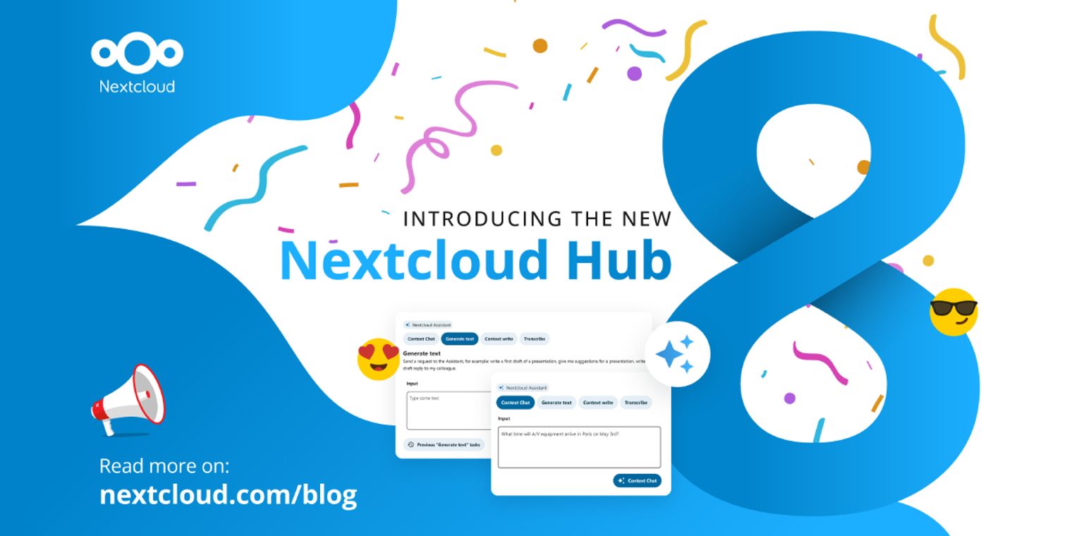 Nextcloud unveils Hub 8 with enhanced features and benefits for the ...