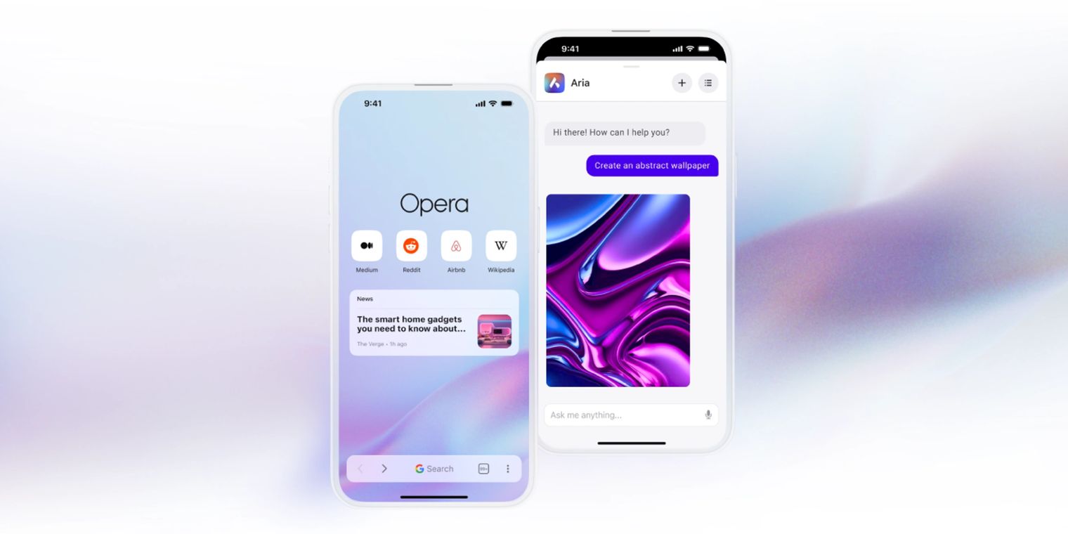 Opera One browser for iOS launched with new design, AI assistant ...