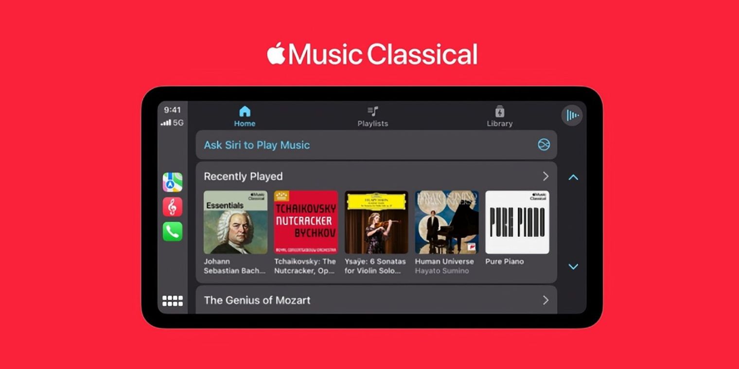 Apple Music Classical app is now available on CarPlay for easy in-car ...