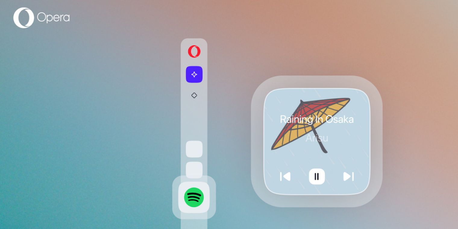 Opera One R2 announces Spotify-Powered music player | AlternativeTo