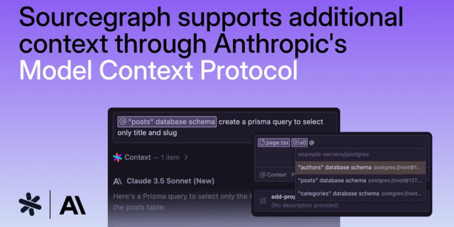 Anthropic's Model Context Protocol improves Cody's functionality ...