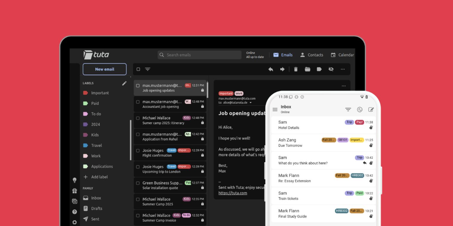 Tuta Mail enhances email management with the introduction of a new ...