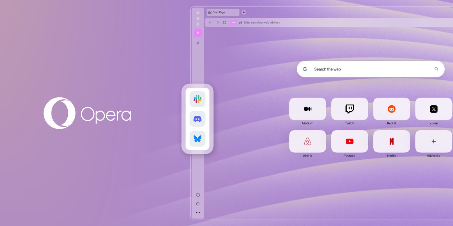 Opera introduces messaging apps in sidebar, pinned music player, and ...
