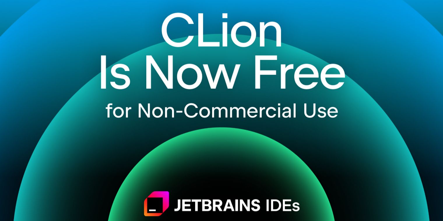JetBrains makes CLion free for non-commercial use, joining RustRover, Rider and WebStorm ...