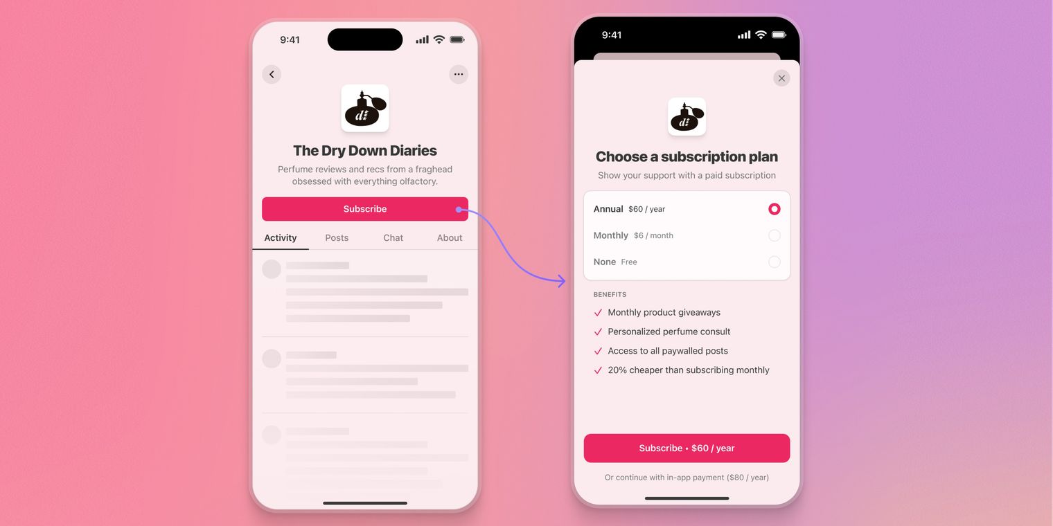 Substack now supports in-app purchases on iOS in the U.S. | AlternativeTo