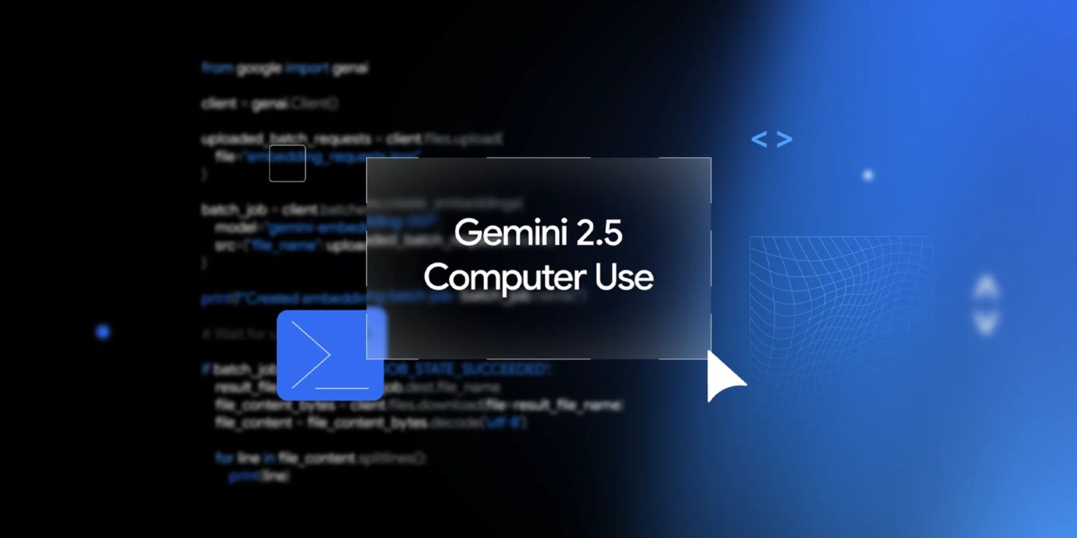 Google launches Gemini 2.5 Computer Use, a new model for automating ...