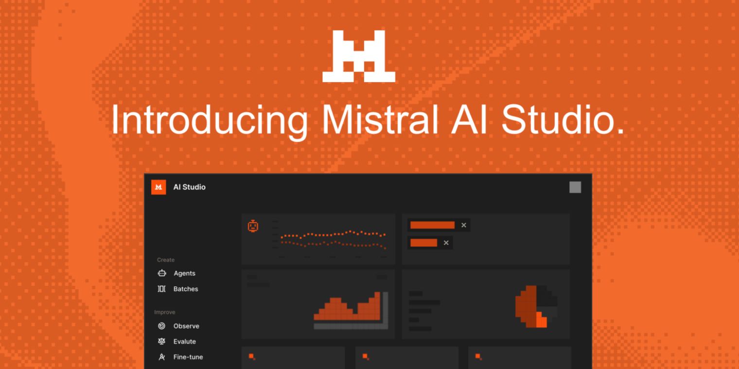 Mistral launches AI Studio with open-weight models catalog and ...