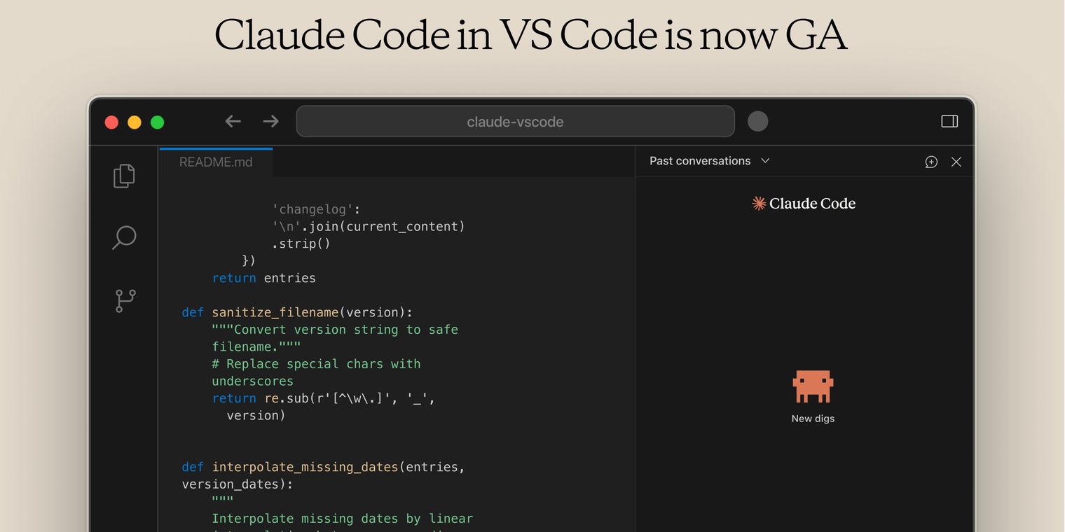 VS Code extension for Claude Code launches with CLI-like features ...