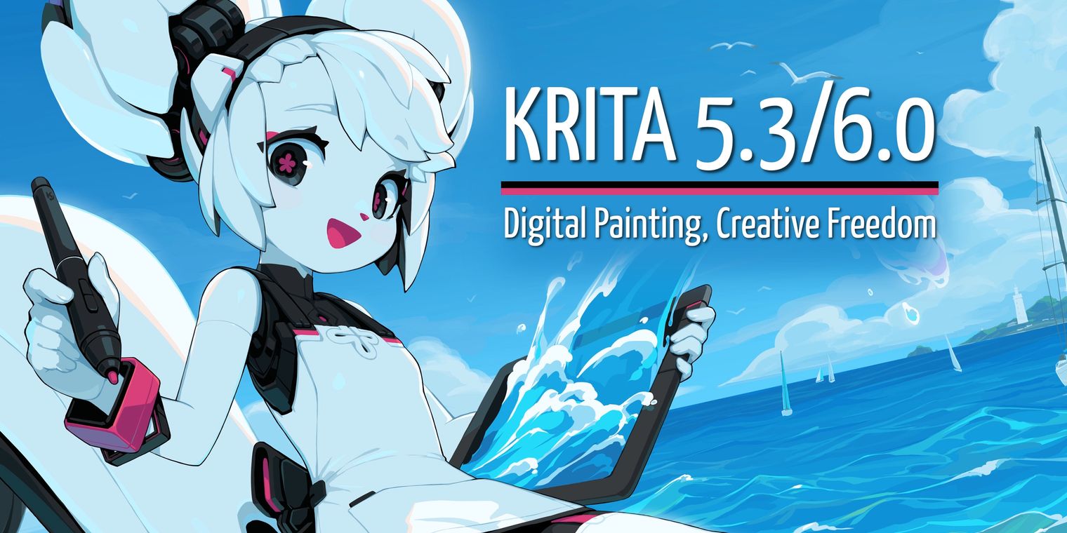 Krita 6.0 debuts with Linux Wayland & HDR support, new text tools, and ...