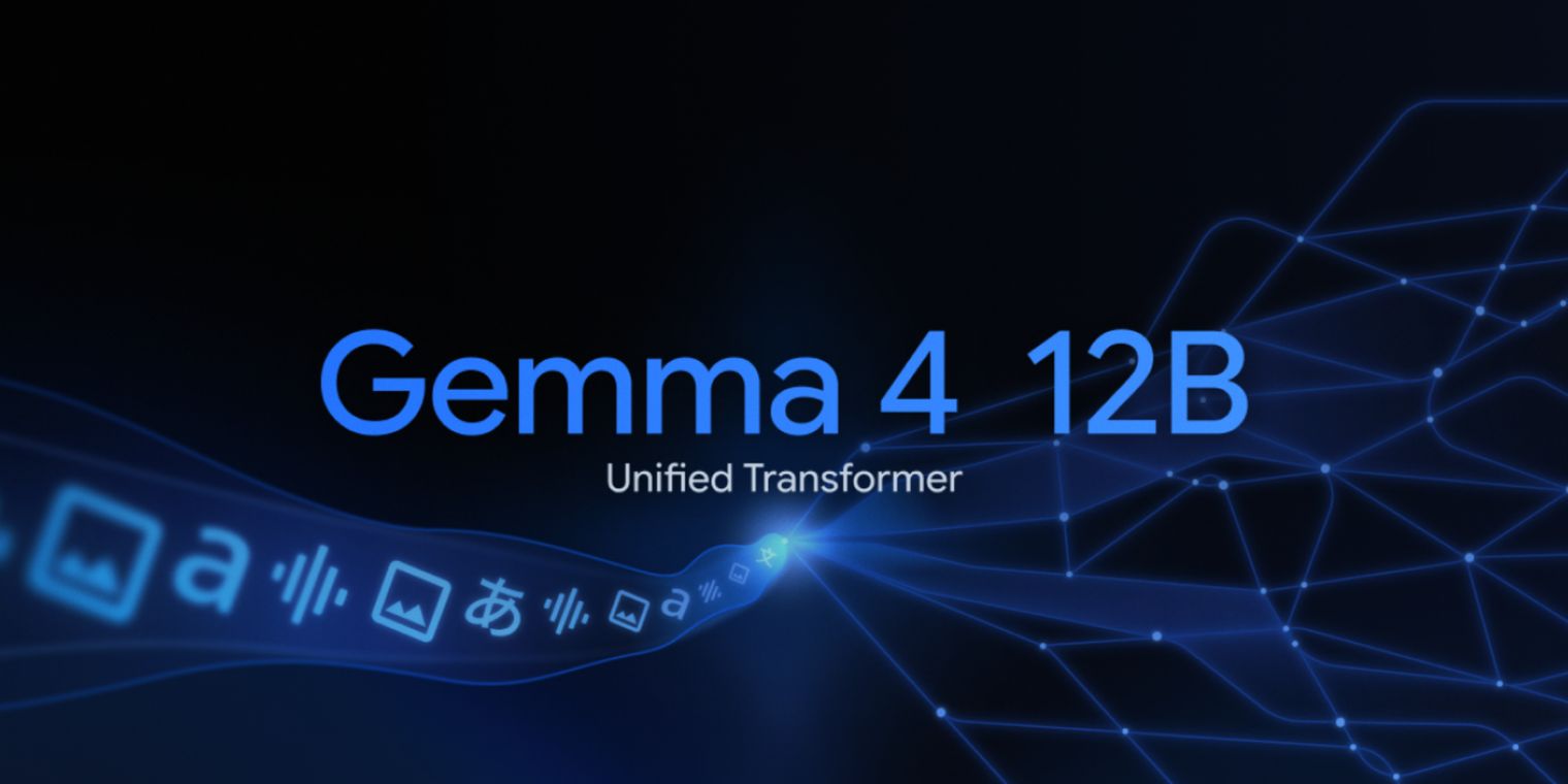 Google launches new open Gemma 4 12B multimodal model for laptops with ...