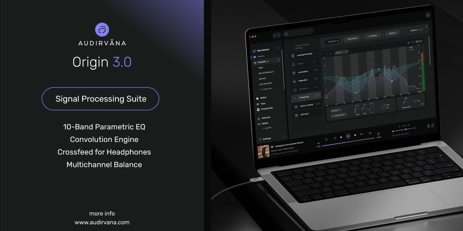 Audirvāna Origin 3.0 launches with new Allegro design and UI updates ...
