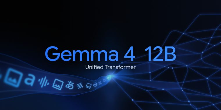 Google launches new open Gemma 4 12B multimodal model for laptops with ...