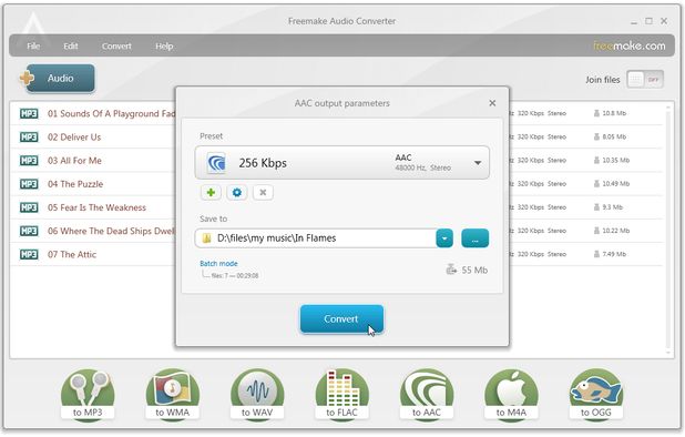 Convert to it! Alternatives: Top 12 Audio Converters | AlternativeTo