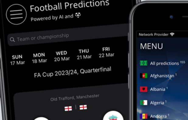1X2.TV: AI Football Predictions: App that showing ability of AI to ...