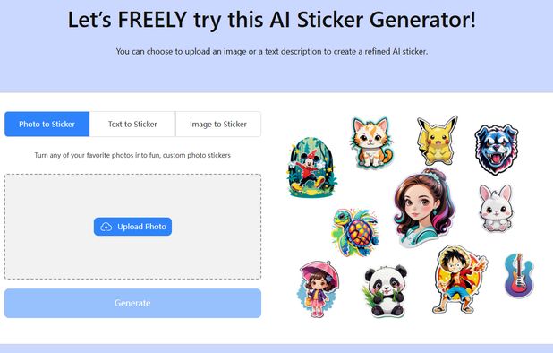 AI Sticker Generator: Let AI create interesting and high-quality ...