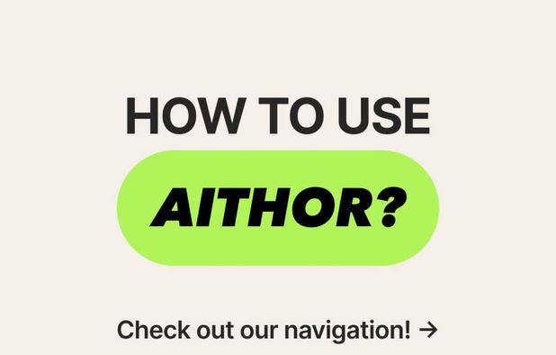 Aithor: : Revolutionizing Academic Writing with AI | AlternativeTo