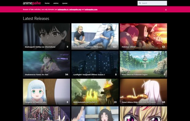Animepahe: An okay-ish anime website | AlternativeTo