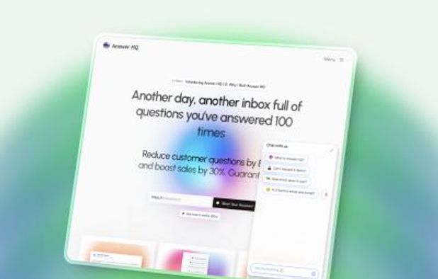 AnswerHQ: Answer HQ is your beautiful 24/7 AI customer support ...