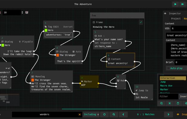 Arrow (Game Narrative Design Tool): Arrow is the free, open-source and ...
