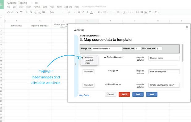 Autocrat: Free Google Sheets add-on that merges spreadsheet data into ...
