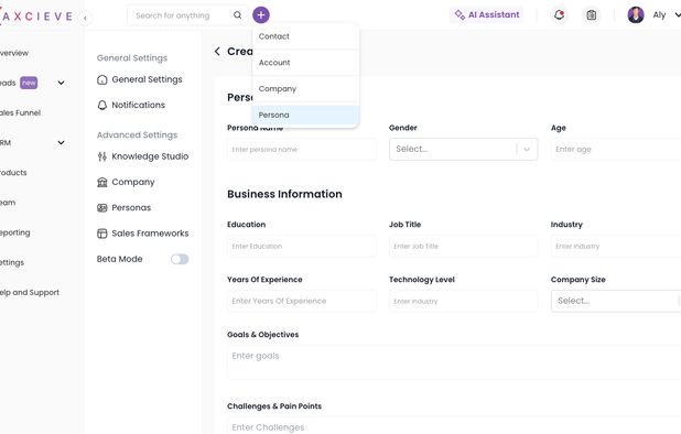 Axcieve: AI is an integrated sales platform that enables sales ...