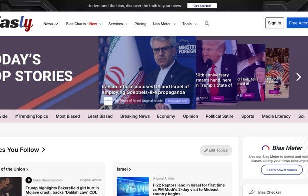 Websites for evaluating if sources of information are reliable ...