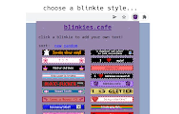 blinkie.cafe: Blinkie maker - web app | AlternativeTo