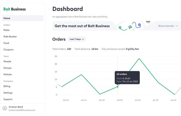 Bolt.eu: Ride-hailing with real-time tracking and multiple payments ...