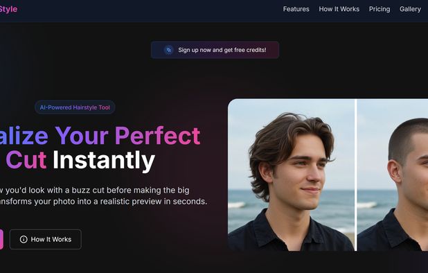 Buzz Cut Style: Visualize your perfect buzz cut instantly | AlternativeTo