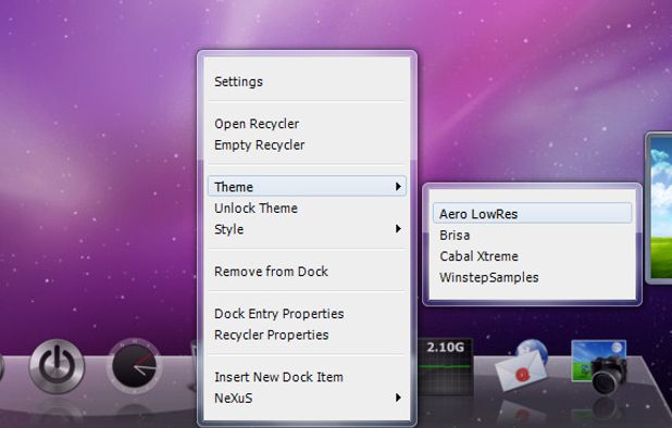 Winstep Nexus: Free customizable Windows dock for quick app access ...