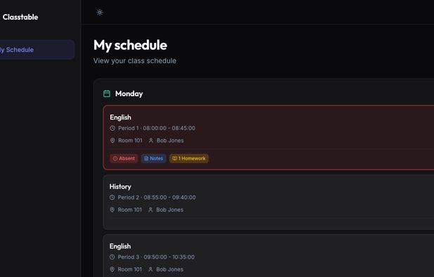 Classtable: Automates the hard work of running the school, keeping ...
