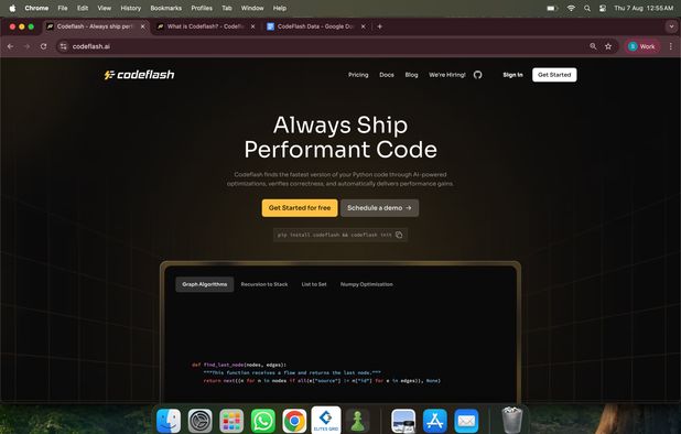 Codeflash: Ship blazing-fast Python code optimizer, every time ...