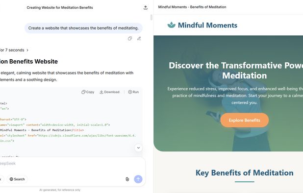 DeepSeek: AI-powered conversational platform designed for exploring ...