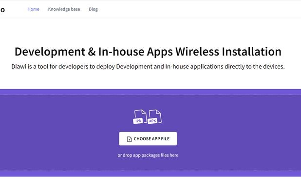 Diawi.io: This is a free app test and distribution tool for both iOS ...