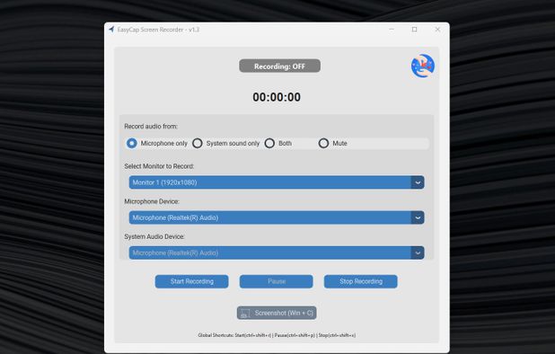 Easycap: The Easiest Way to Record Your Screen and Take Customized ...