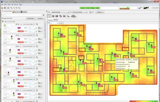 Ekahau HeatMapper: The Free Wi-Fi Coverage Mapping Site Survey Tool ...