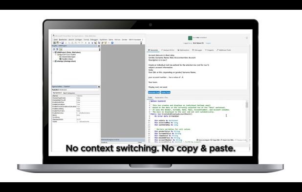 Excel VBA AI Assistant: Integrates AI directly into the Visual Basic ...