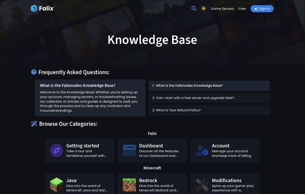 FalixNodes: Start your free Minecraft server in seconds. | AlternativeTo