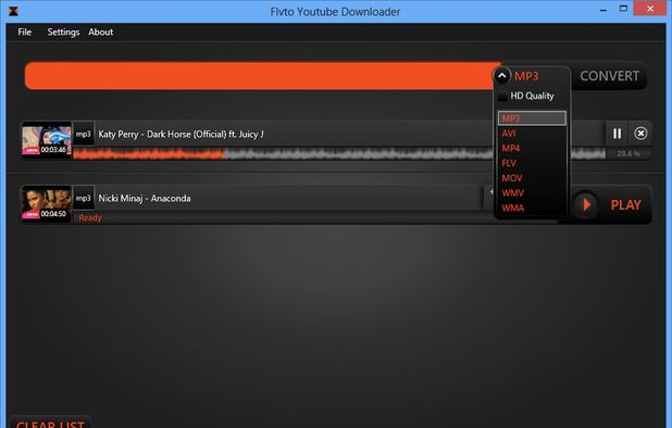 FLVto: Download YouTube videos or convert them into other video and ...