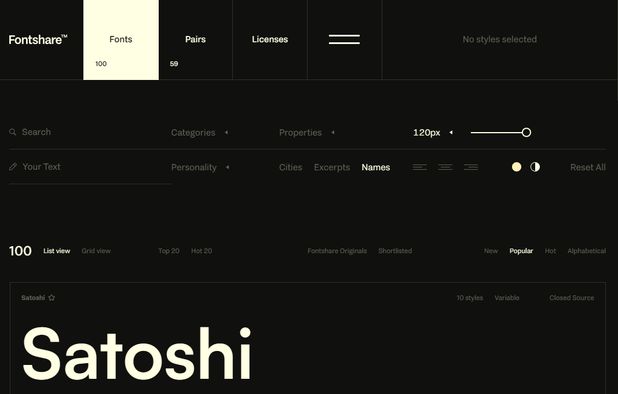 Fontshare: A free fonts service, making quality fonts accessible to all ...