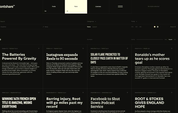 Fontshare: A free fonts service, making quality fonts accessible to all ...