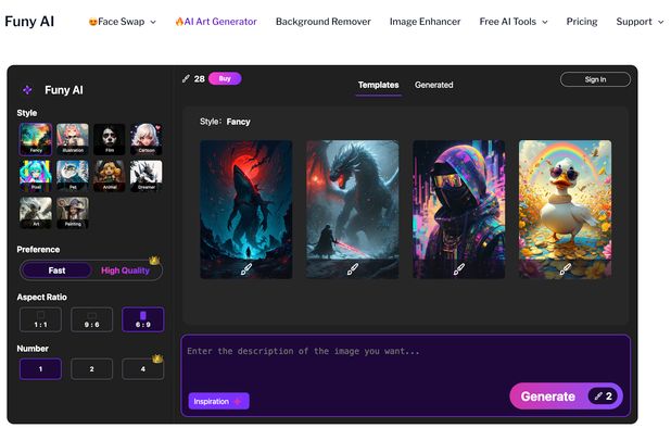 Funy AI: From swapping faces to AI art generator or removing ...