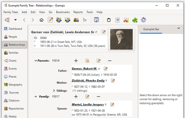 Gramps: Research, organize and share your family tree with Gramps ...