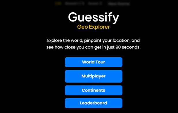 Guessify: A free-to-play geography game where you guess locations from ...
