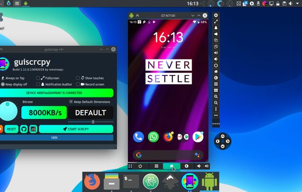 guiscrcpy: Android Screen Mirroring GUI built on top of scrcpy ...