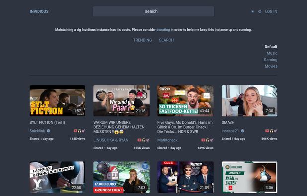 Open Source YouTube Frontends | AlternativeTo