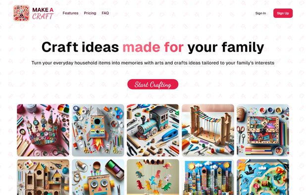 Make A Craft: Is designed to help families create memorable crafting ...