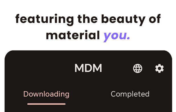 MDM: Material Download Manager: A straightforward Android Download ...